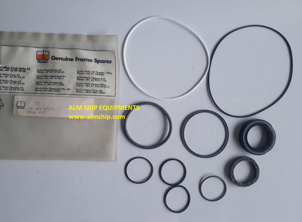 SEAL KIT ID 57471 FOR FRAMO | ALM SHIP EQUIPMENTS